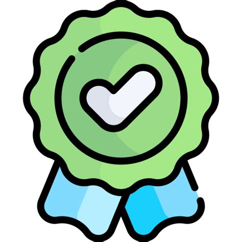 Validation Kawaii Lineal Color Icon
