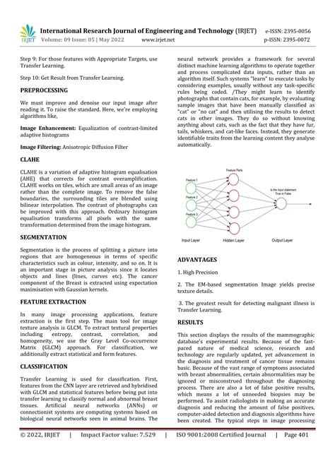 Breast Cancer Detection Using Machine Learning Pdf