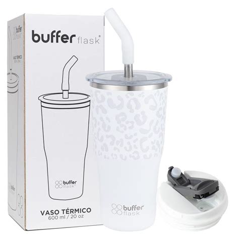 Buffer Flask Termo Cafemug Buffer Vaso Termico600ml Sellable Blanco