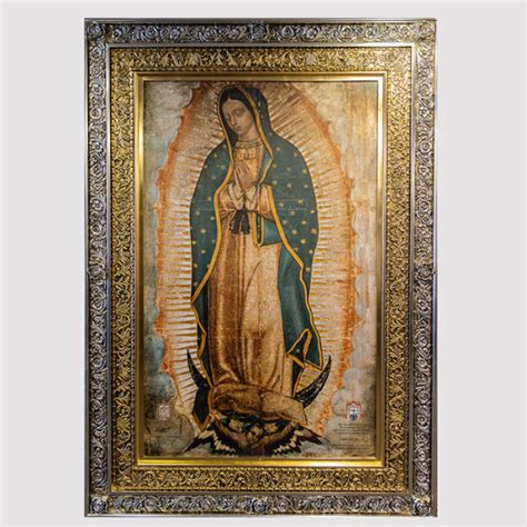 Cuadro De La Virgen De Guadalupe Plano Tienda Oficial De La Basílica