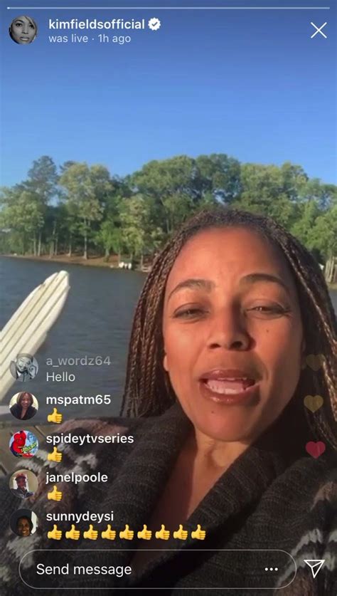 Kim Fields On Instagram Chip Fields Daughter Kim Gave Us A Shout Out In Her Latest Live