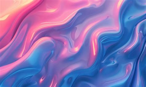 Abstract Wave Background With Smooth Gradients Bright Colors Dynamic Elegant Modern Ai Generated