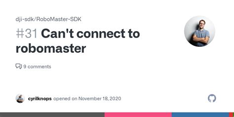 Can T Connect To Robomaster Issue Dji Sdk Robomaster Sdk Github