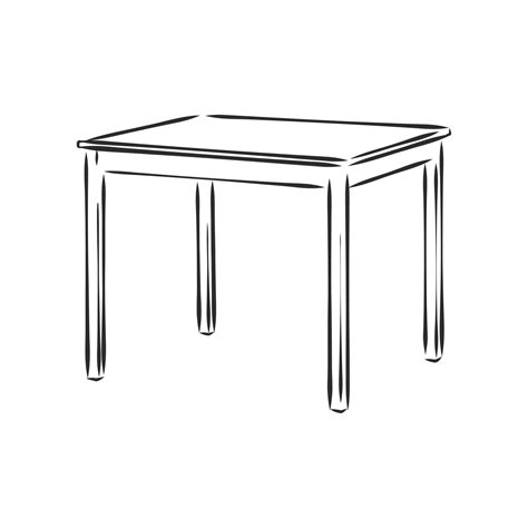 Decor Table Drawing At John Richard Blog
