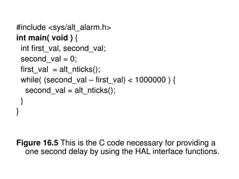 Ppt Figure 161 Setting The Nios Ii Ide Workspace To The Nios Ii