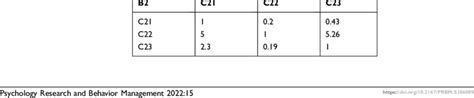 Evaluation Matrix For The Indicators At The Project Download Scientific Diagram