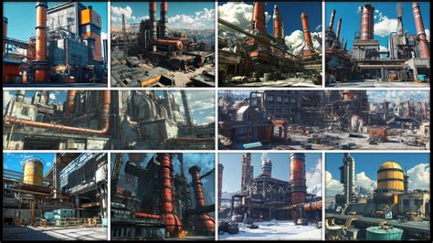Ferial Concept 🔹260 Power Plant Environment Concept Reference Image