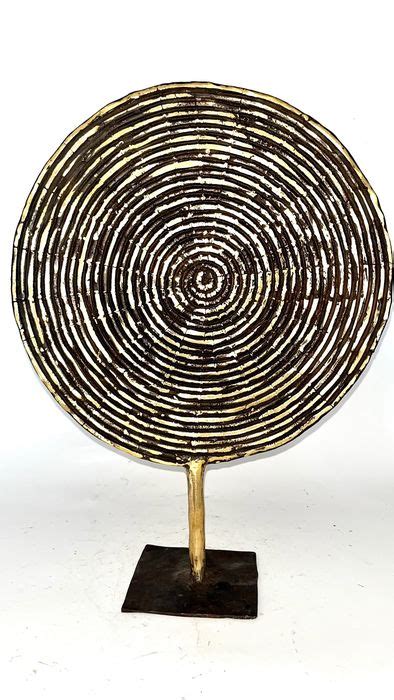 Issouf Derme Bronze Sculpture Representing A Sun Cm Catawiki