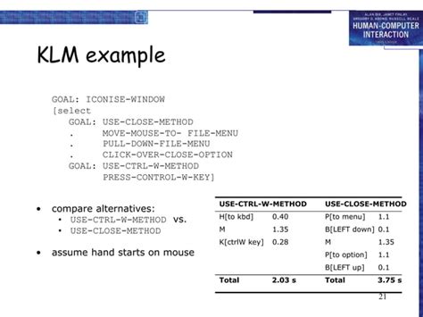 hci cognitive models ppt artificial intelligence technology and computing