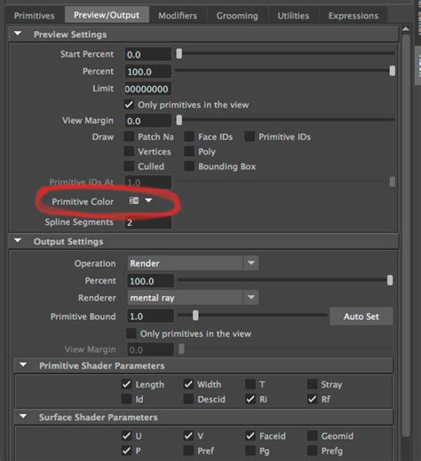Xgen Cant Create Ptex Map In Primitive Color Previewoutput