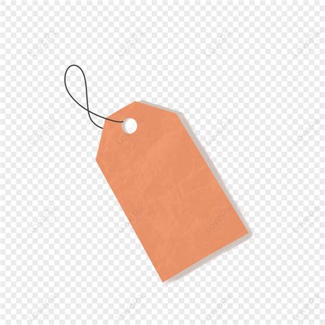 Simple Paper Texture Label Brown Promotion Labels Simple Paper