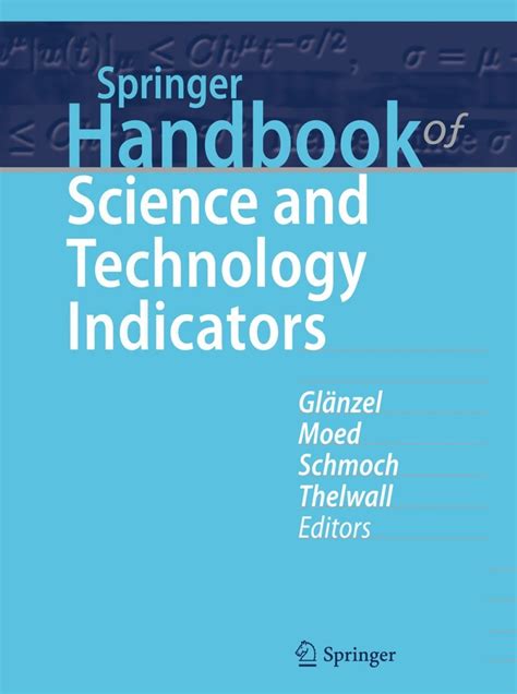 Springer Handbook Of Science And Technology Indicators Premiumjs Store