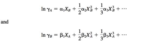 Use The Gibbs Duhem Equation To Show That If The Chegg