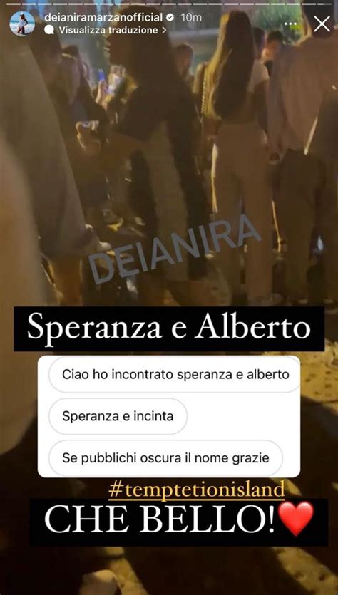 Temptation Island Speranza Capasso è In Dolce Attesa Foto