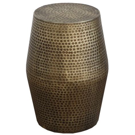 Brass Stool Side Table Peak Interiors Retail