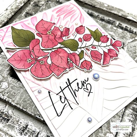 watercolor floral card unity may challenge unity blog