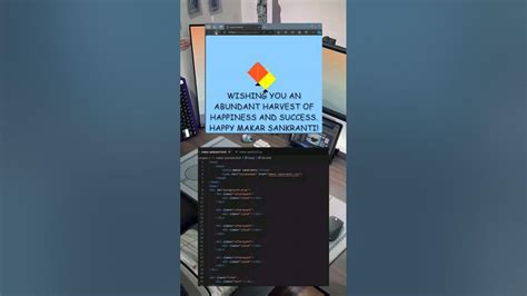 Makar Sankranti Html Css Javascript Project Shorts Youtube