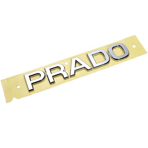 トヨタ純正 Prado リア エンブレム 75445 60040 120プラド ランクルプラド ランドクルーザープラド 120系