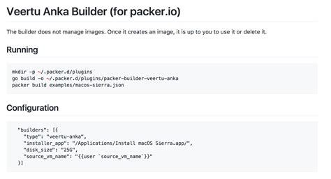 Anka Packer Builder To Create Macos Anka Vms For Iosmacos Ci Veertu