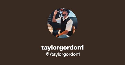 Taylorgordon1 Instagram Facebook Tiktok Linktree