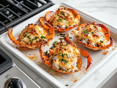 New Orleans Seafood Stuffed Crabs Recipe