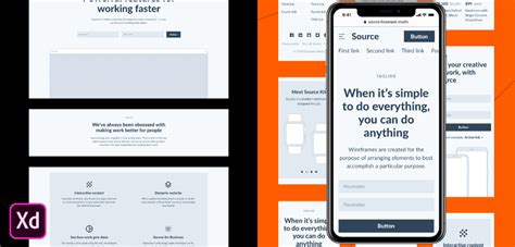 Source Wireframe Kit For Figma Premium UXCrush Com