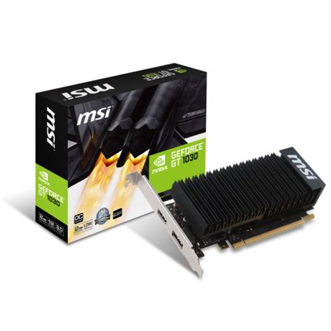 Metshop Pcie Vga Kaart 4gb Geforce Gt1030 Hdmi Dp Rib Producten
