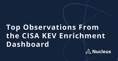 Nucleus Blog Top Observations From Cisa Kev Enrichment Dashboard