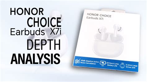 Honor Choice Earbuds X I Review And In Depth Analysis Of Their Db Noise Cancellation Eng