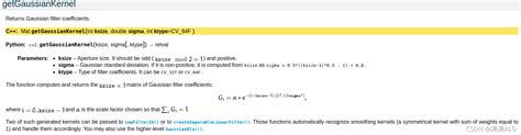 cv2逐步学习 2 cv2 gaussianblur 详解 csdn博客