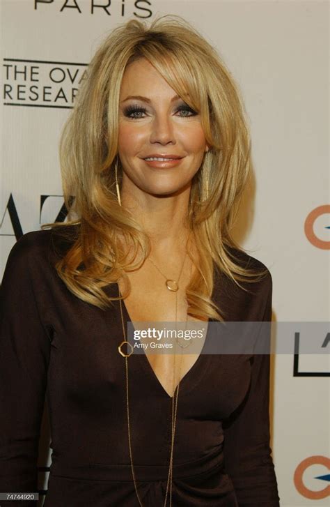 Heather Locklear At The Lindbrook Gallery In Westwood California Long Hair With Bangs
