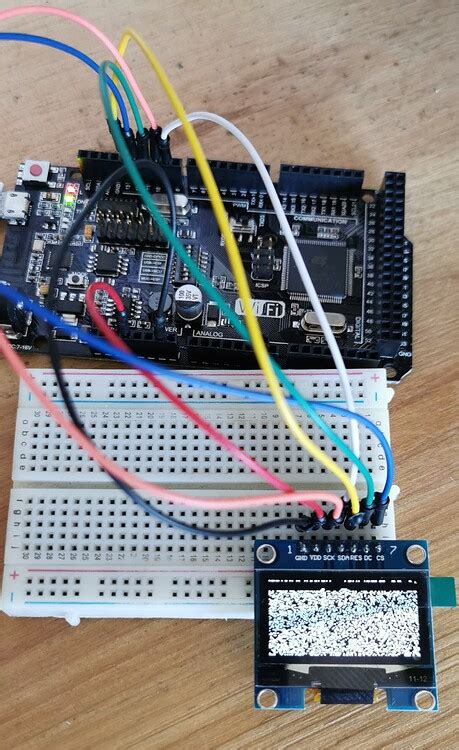 How To Make Hello World On Oled X SPI Displays Arduino Forum