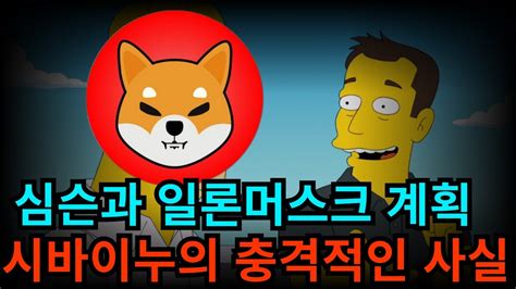 시바이누 사실 이 모든 건 심슨과 일론머스크의 계획이였다 Youtube