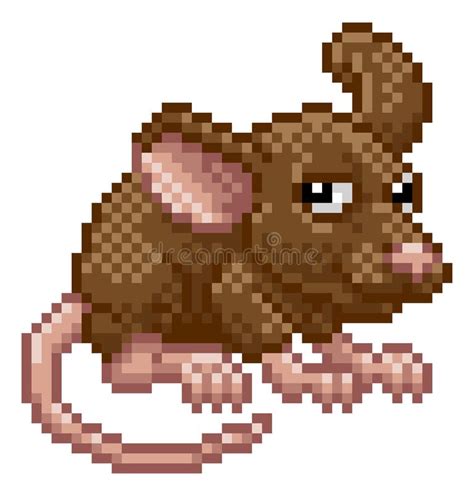 Pixel Mouse Rodent Stock Illustrations 190 Pixel Mouse Rodent Stock Illustrations Vectors