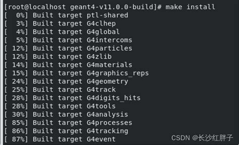 Centos8安装geant4笔记（一）：geant4介绍、编译和安装centos Geant4 Csdn Csdn博客
