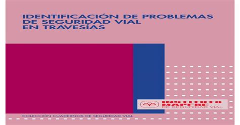 IdentificaciÓn De Problemas De Seguridad Vial En … [pdf Document]