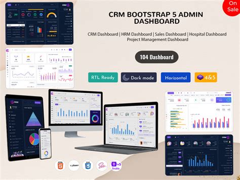 Crm Bootstrap 5 Admin Dashboard Multipurpose Themes