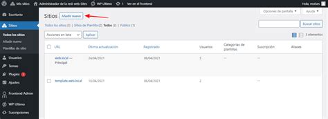 Crear Dashboard Frontend Con Wp Ultimo Y Wp Multisite
