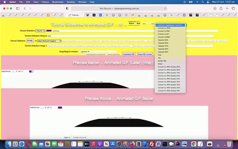 Animated  Creator Imagemagick Interfacing Tutorial Robert James