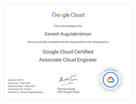 ganesh k on linkedin gcp certified 🤞🏼