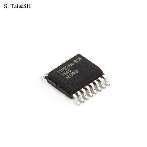 1pcslot 4 Key Touch Ic Ttp224 Bsb Ttp224 4 Key Touch Ic P Ssop16 New