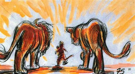 The Original Concept Art Of The Lion King 64 Pics