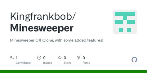 GitHub Kingfrankbob Minesweeper Minesweeper C Clone With Some Added Features