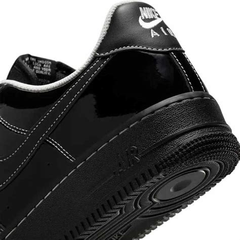 Nikes Glossy Black Air Force 1 Is Pure Paris Chic