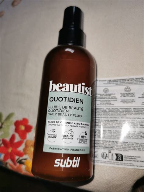 Subtil Fluide De Beauté Quotidien Beautist 200 Ml Inci Beauty