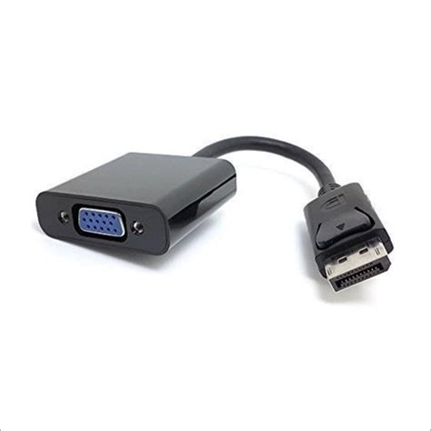 Black Mini Display Port To Vga Adapter At Best Price In Ahmedabad 9infotech