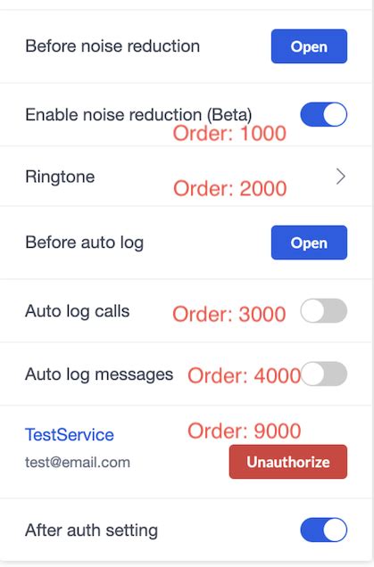 settings ringcentral embeddable
