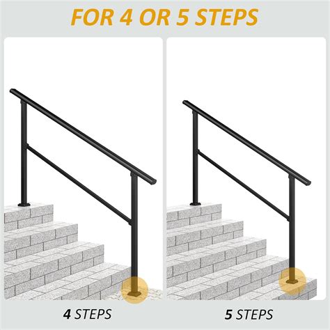 Roomtec 5 Step Handrails For Outdoor Steps Safety India Ubuy