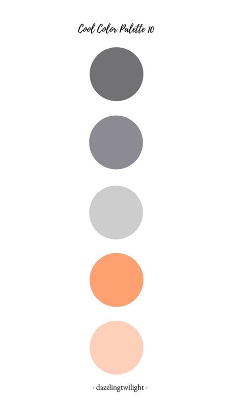 Minimalist Gray Color Palette For Business Websites