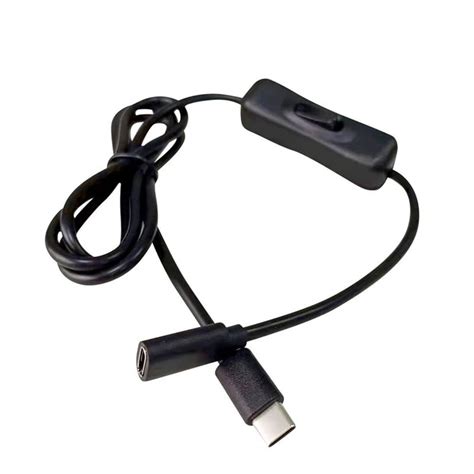 For Raspberry Pi Power Switchusb C Male To Female Type C Extension